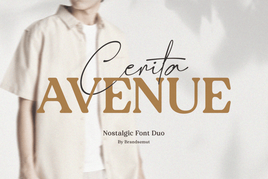 Avenue Font · 1001 Fonts