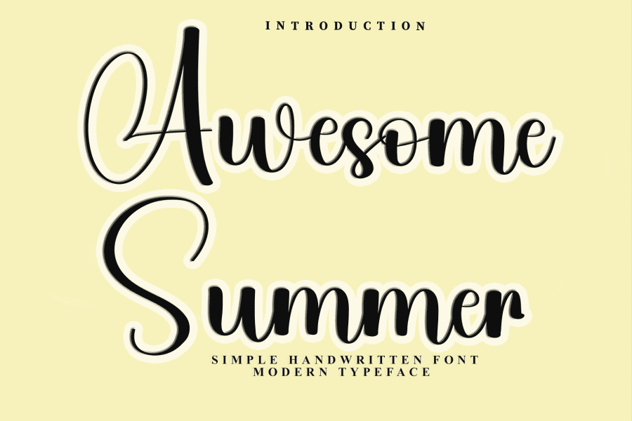 Awesome Picture Font · 1001 Fonts