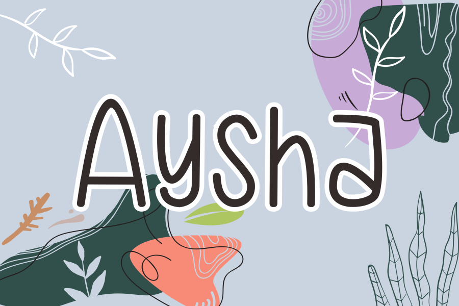 Aysha Font · 1001 Fonts
