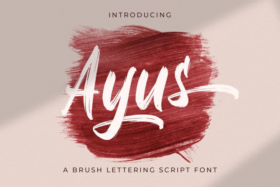 Ayus Font · 1001 Fonts