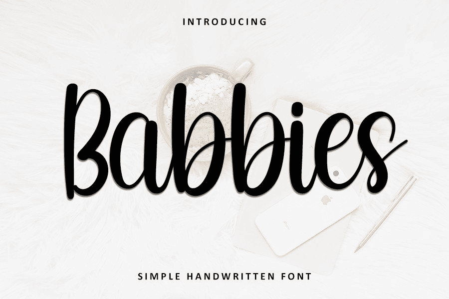 Babbies Font · 1001 Fonts