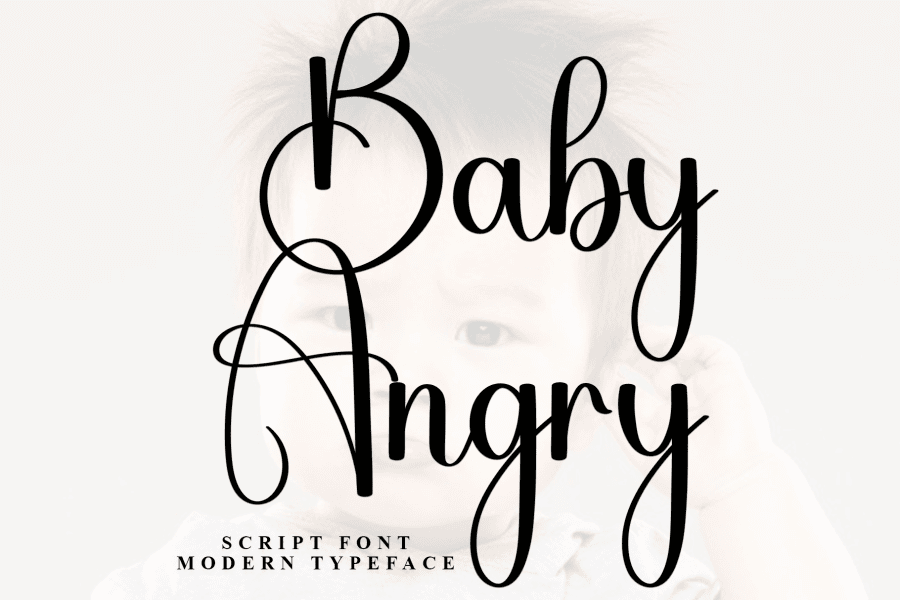 Baby Angry Font · 1001 Fonts