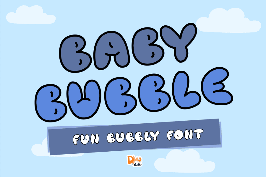 Baby Bubble Font · 1001 Fonts