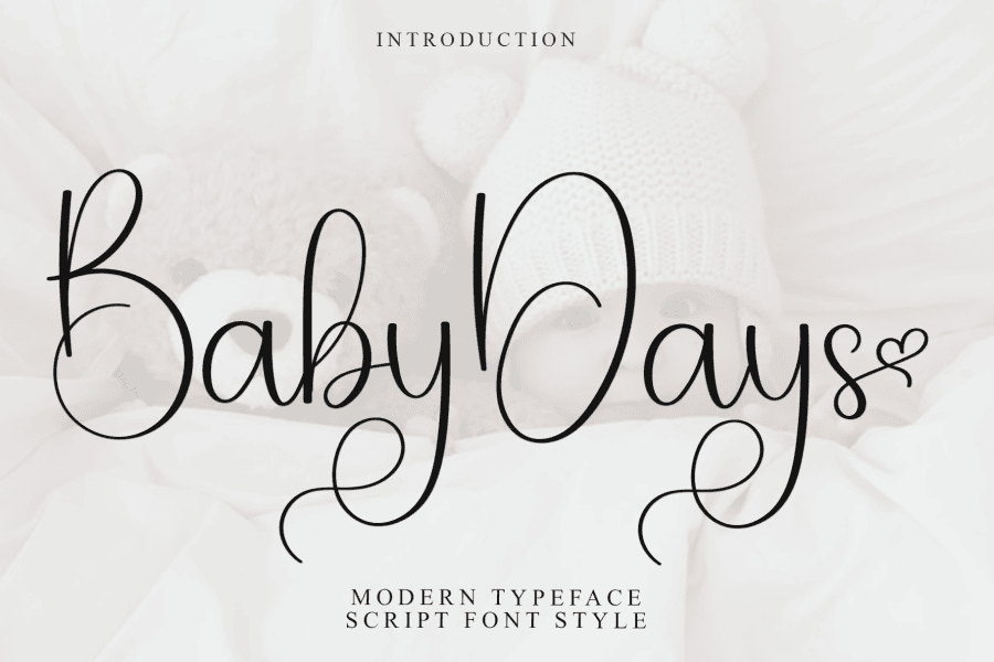 Baby Days Font · 1001 Fonts