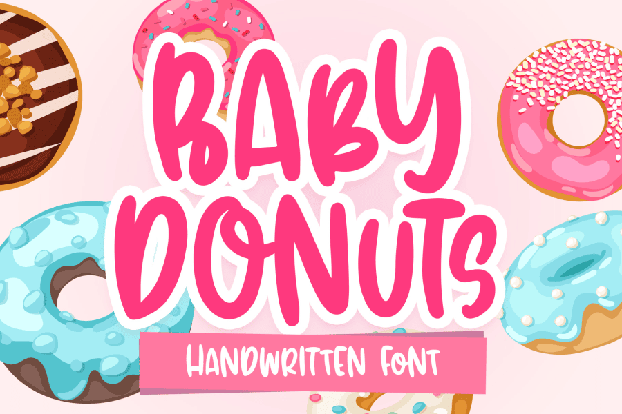 Baby Donuts Font · 1001 Fonts