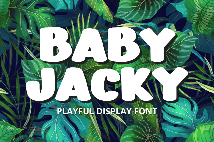BABY JACKY Font · 1001 Fonts