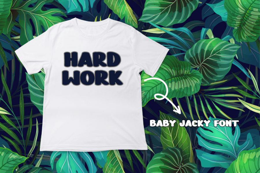 BABY JACKY Font · 1001 Fonts