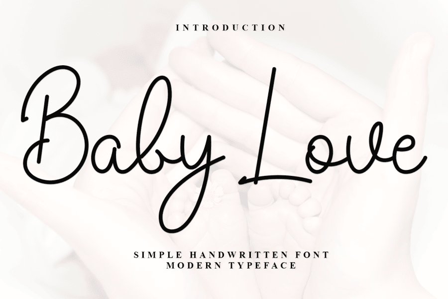 Baby Love Font · 1001 Fonts