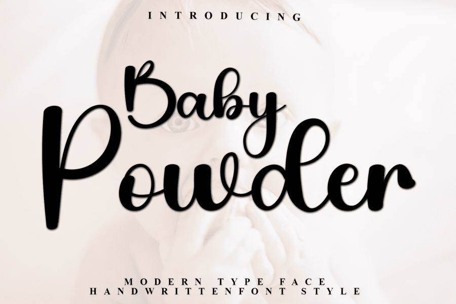 Baby Powder Font · 1001 Fonts