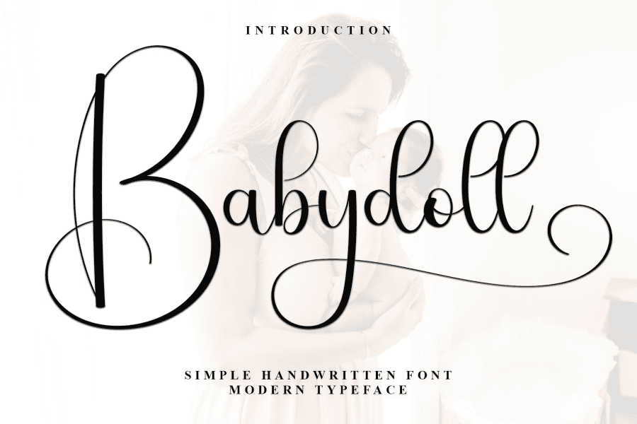 Babydoll Font · 1001 Fonts