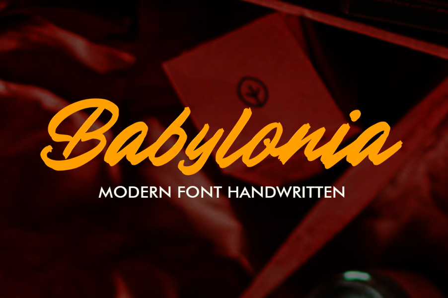 Babylonia Font Family · 1001 Fonts