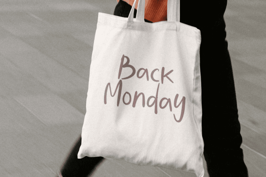 Back Monday Demo Font · 1001 Fonts