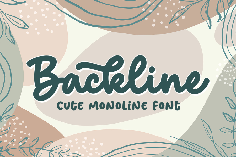 Backline Font · 1001 Fonts