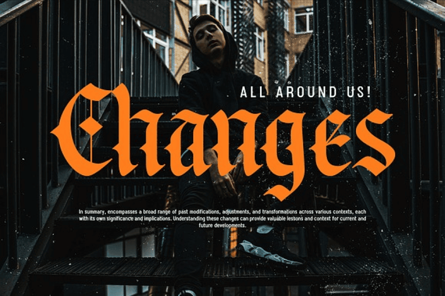 Backrows Font Family · 1001 Fonts