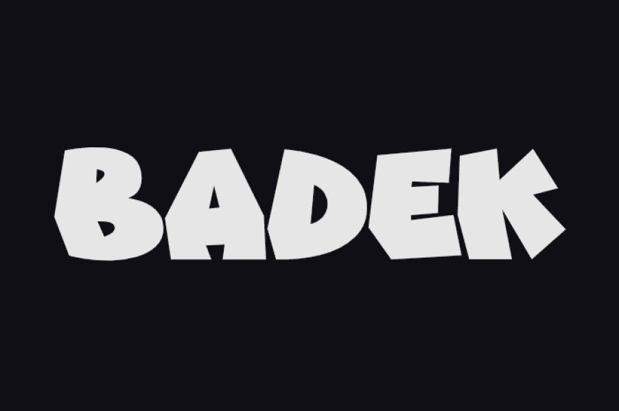Badek Font · 1001 Fonts