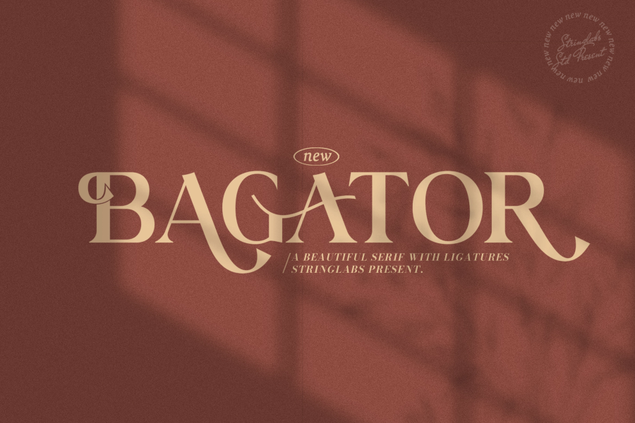 Bagator Font · 1001 Fonts