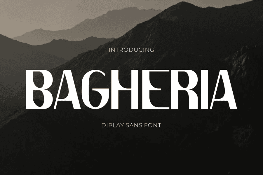 Bagheria Font · 1001 Fonts