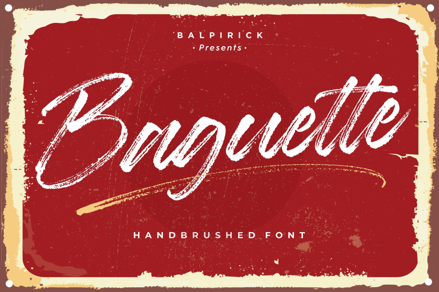 Baguette Font · 1001 Fonts