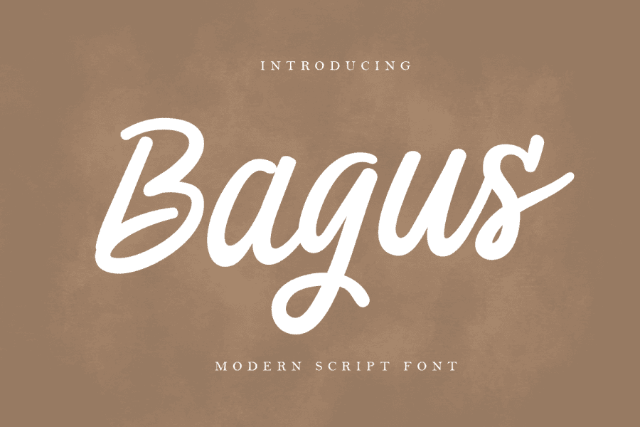 Bagus Font · 1001 Fonts