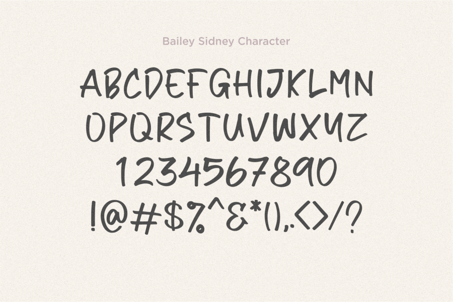 Bailey Sidney Font · 1001 Fonts