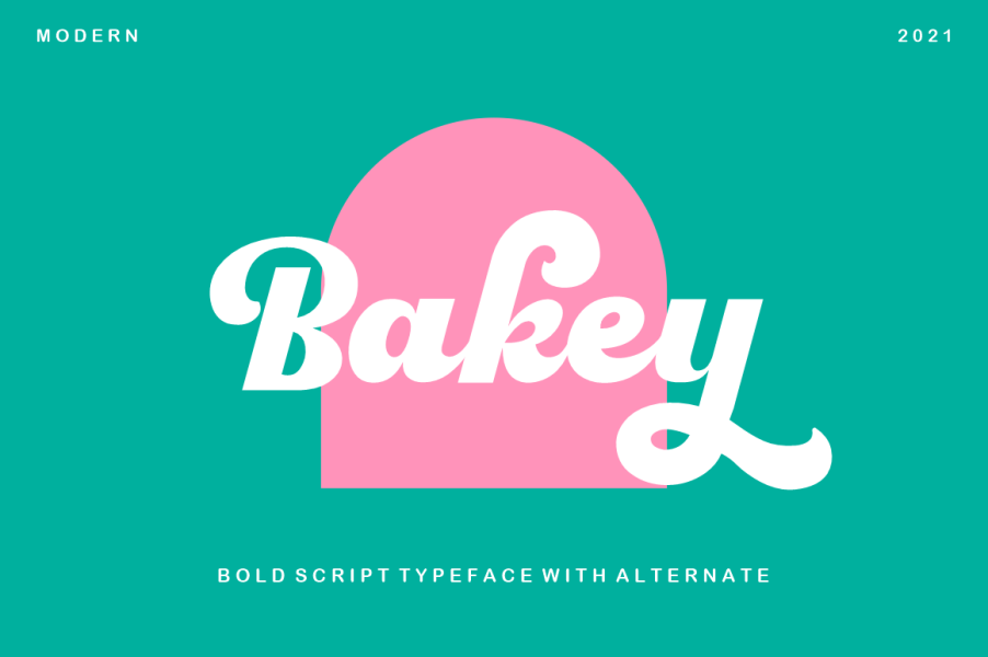 Bakey Font · 1001 Fonts