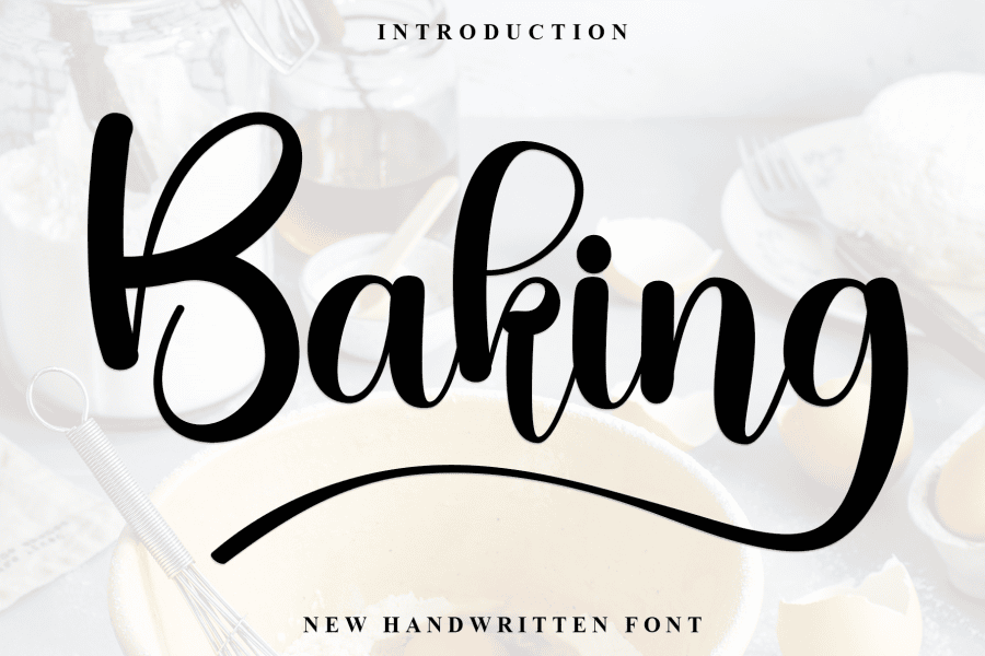 Baking Font · 1001 Fonts