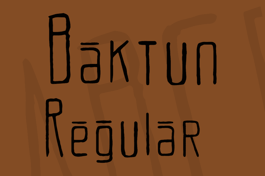 Baktun Font · 1001 Fonts