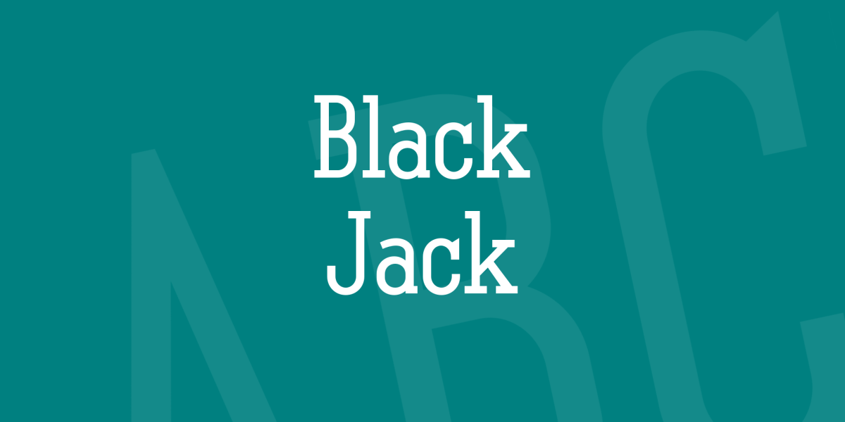 Black Jack Font · 1001 Fonts