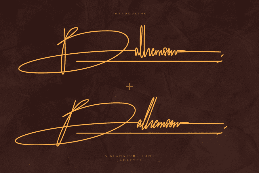 Balhemson Slant Font · 1001 Fonts