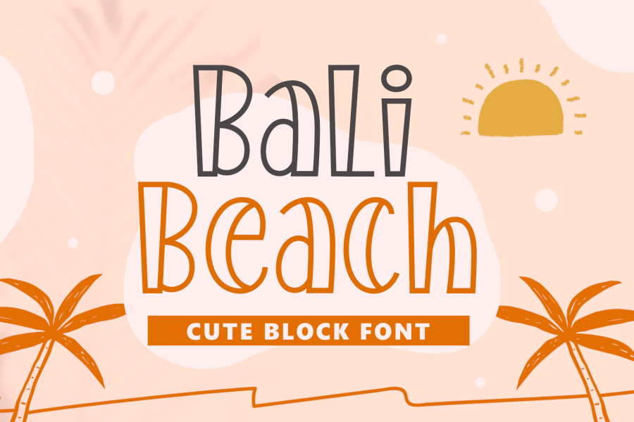 Bali Beach Font · 1001 Fonts