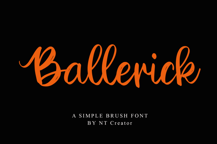 Ballerick Font · 1001 Fonts
