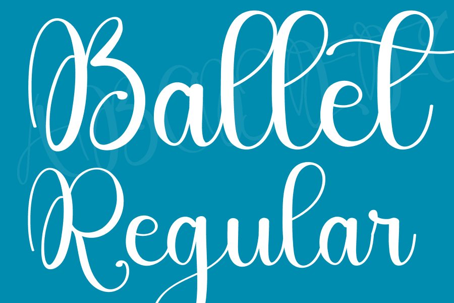 Ballet Font · 1001 Fonts