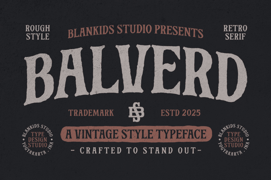 Balverd Font · 1001 Fonts
