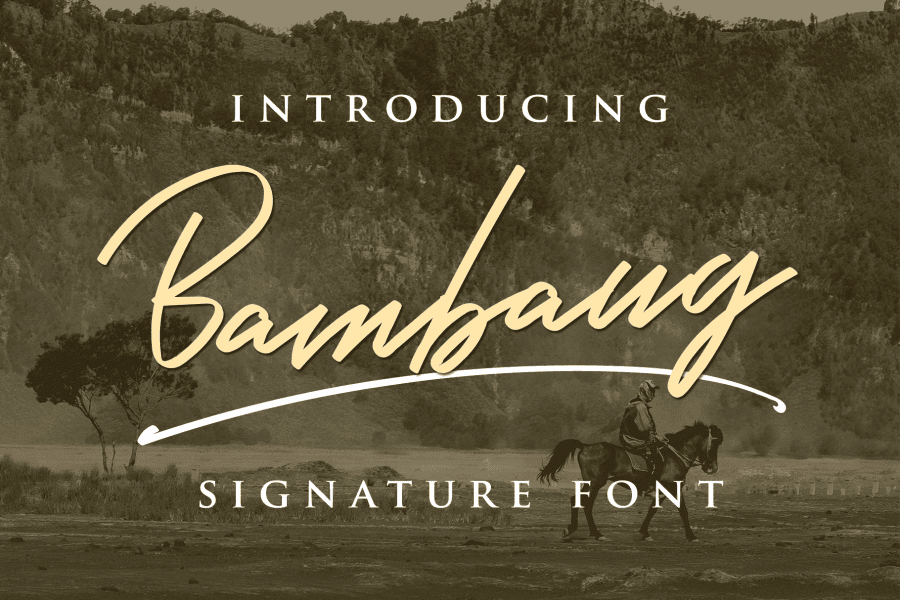 Bambang Font · 1001 Fonts