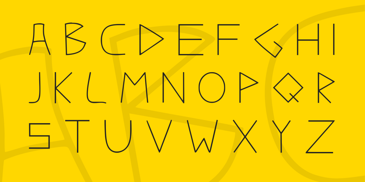 Bamboo Sticks Font · 1001 Fonts