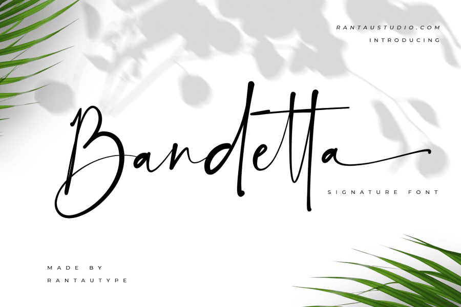 Bandetta Font · 1001 Fonts