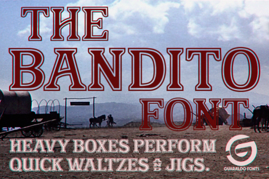 Bandito Personal Use Font · 1001 Fonts