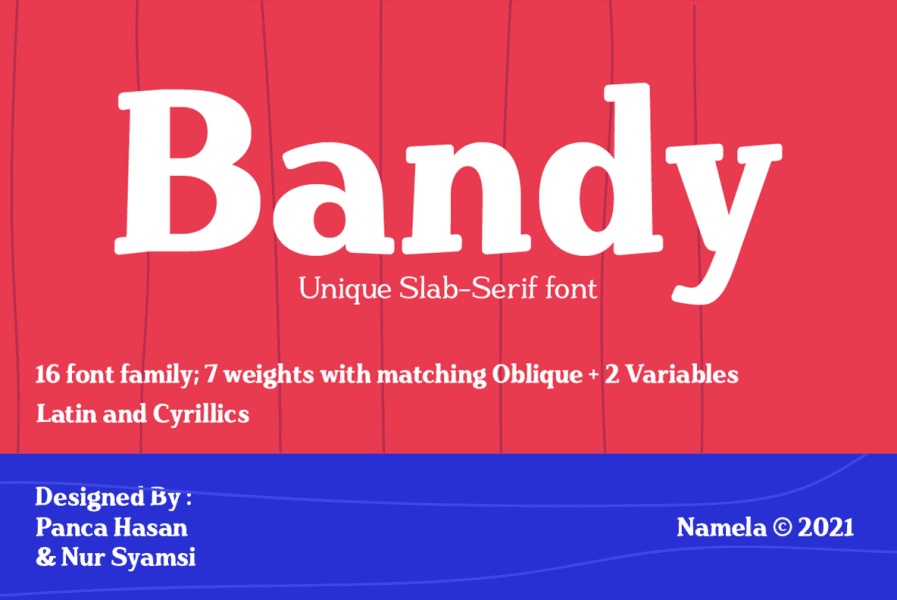 Bandy DEMO Font Family · 1001 Fonts