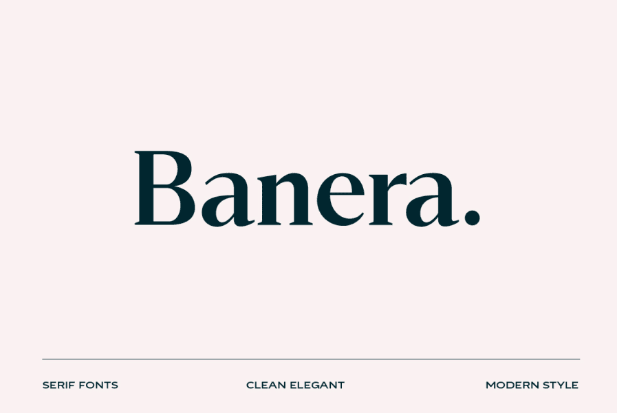 Banera Font · 1001 Fonts