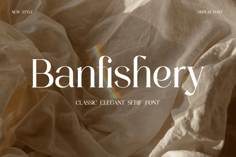 banfishery Font · 1001 Fonts
