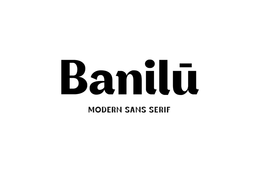Banilu Font · 1001 Fonts
