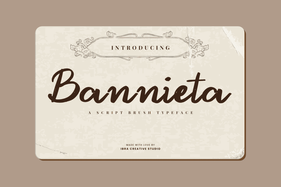 Bannieta Personal Use Font · 1001 Fonts