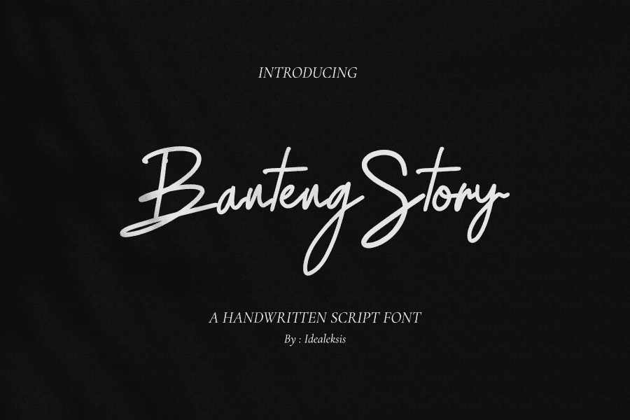 Banteng Story Font · 1001 Fonts