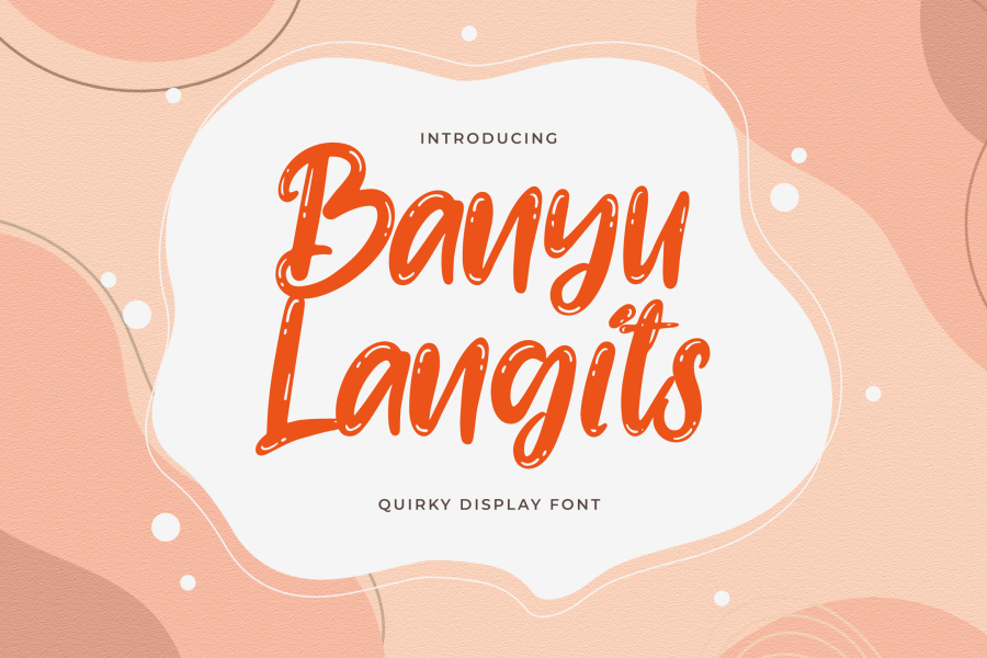Banyu langits Font · 1001 Fonts