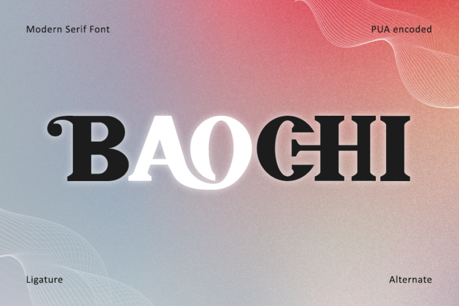 Baochi Font · 1001 Fonts