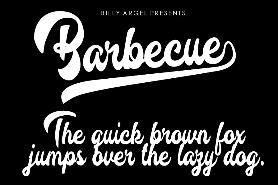 Barbecue Personal Use Font · 1001 Fonts