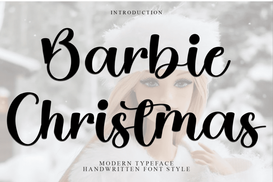 Barbie Christmas Font · 1001 Fonts