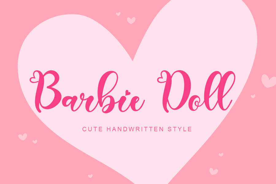 14 Free Barbie Fonts · 1001 Fonts