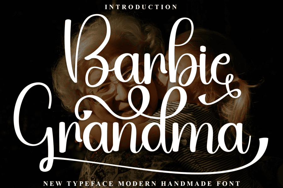 Barbie Grandma Font · 1001 Fonts
