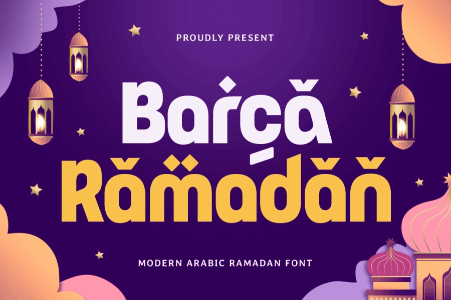 Barca Ramadan Demo Font · 1001 Fonts